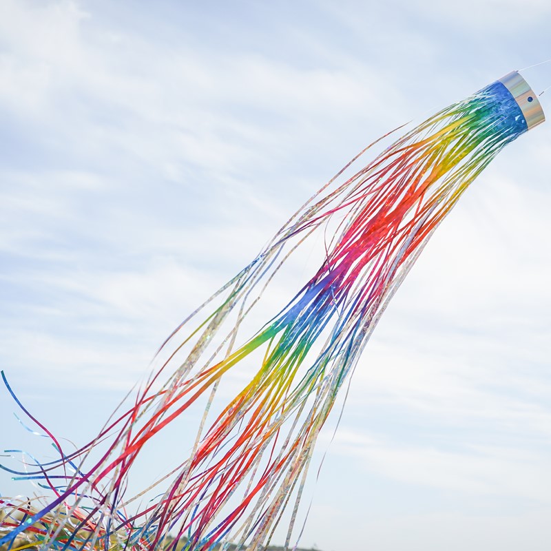 Laser Cut "Sparkling" Windsock – Old City Kites