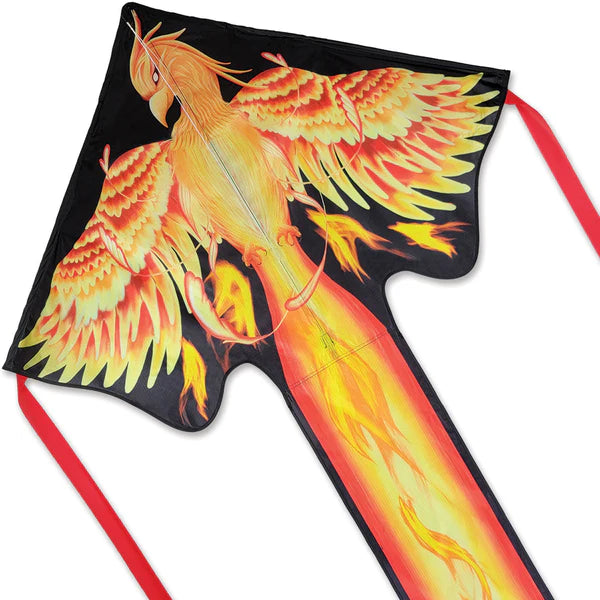Large Easy Flyer "Fire Phoenix" Delta Kite – Old City Kites